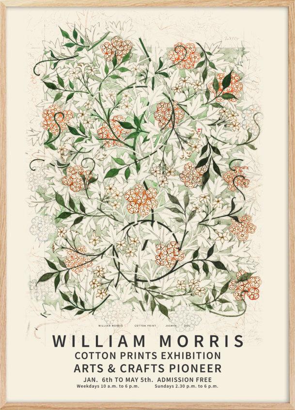 William Morris flowers poster / posters, Plakatcph.com